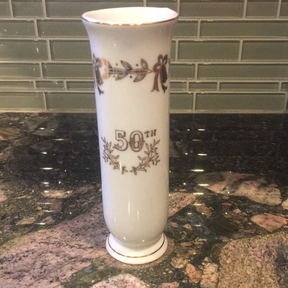 Lefton | Other | Lefton 5th Wedding Anniversary Vase | Poshmark